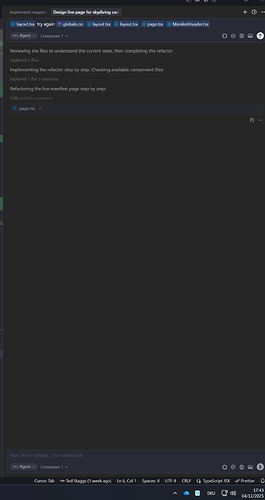 "Edit invalid arguments" persistent error - Bug Reports - Cursor ...