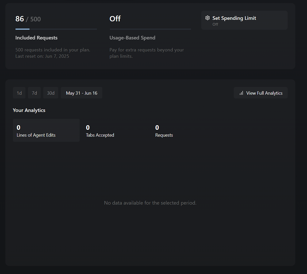 AI Usage Not Reflected in Analytics Despite Active Usage - Bug Reports - Cursor - Community Forum