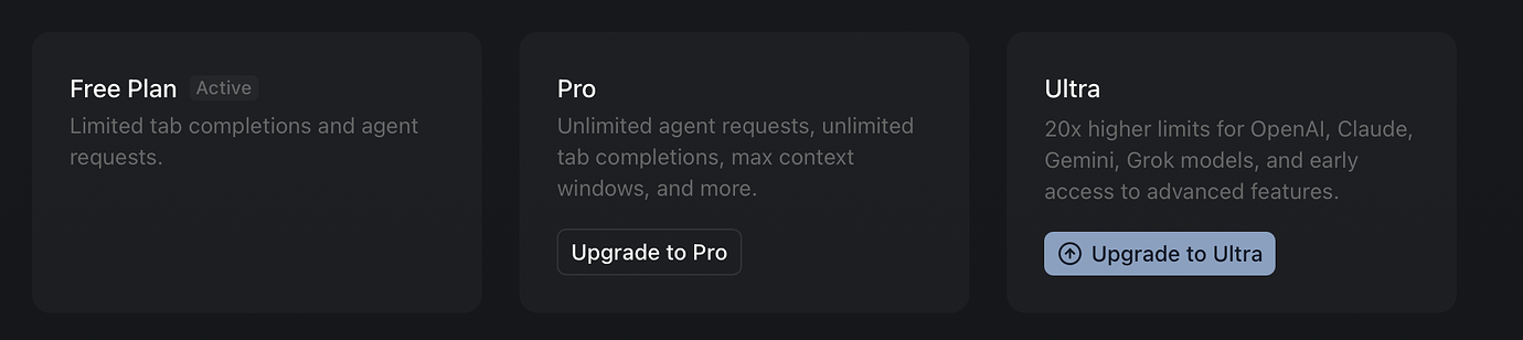 How do i activate the pro trial? - Discussions - Cursor - Community Forum