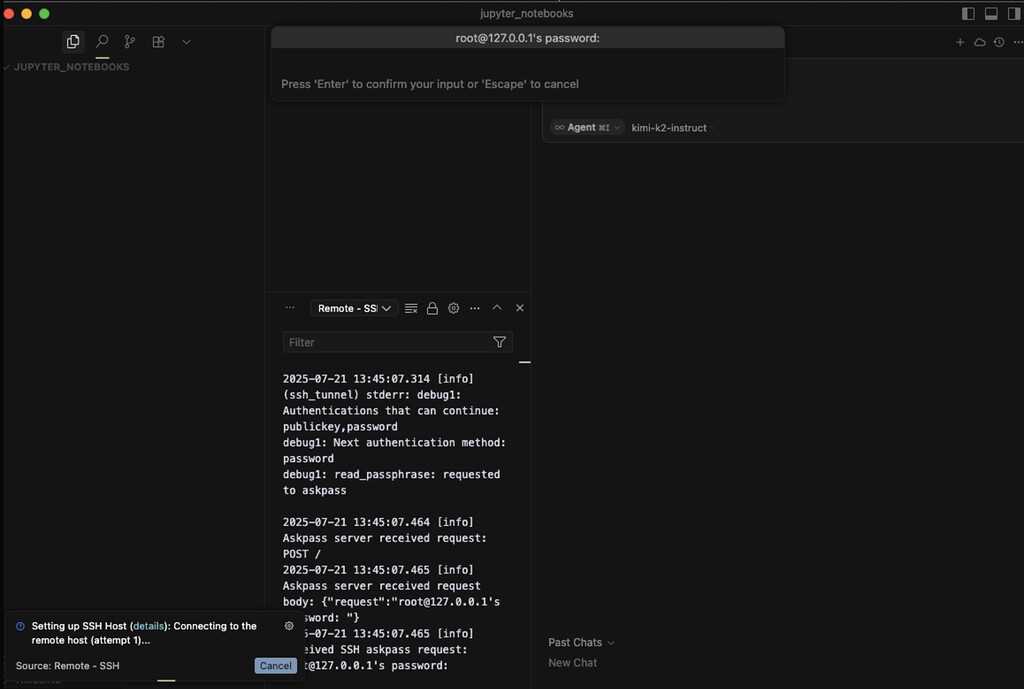 Remote SSH unable to connect using publickey, requiring password instead - Bug Reports - Cursor ...
