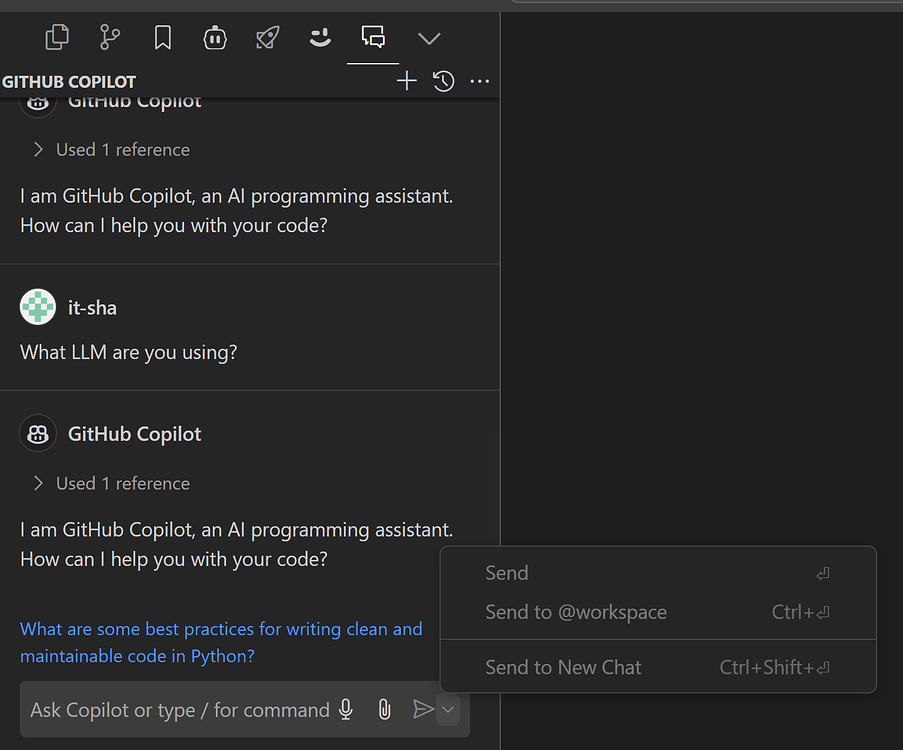 Github Copilot Chat do not allow to select model in Cursor - Bug Reports - Cursor - Community Forum