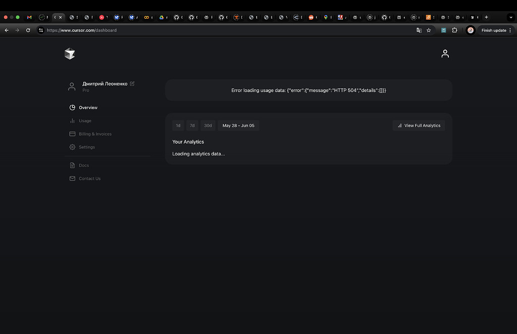 Cursor down and requests are slow - Bug Reports - Cursor - Community Forum