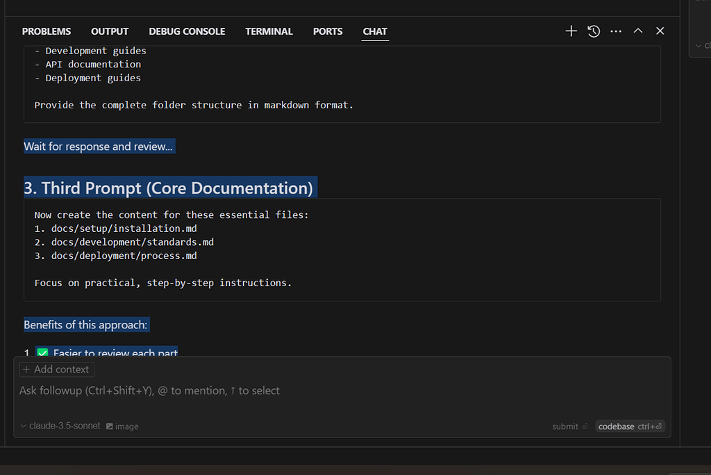How to copy all content (including formatted/boxed text) from *multiple terminals* in Cursor IDE ...
