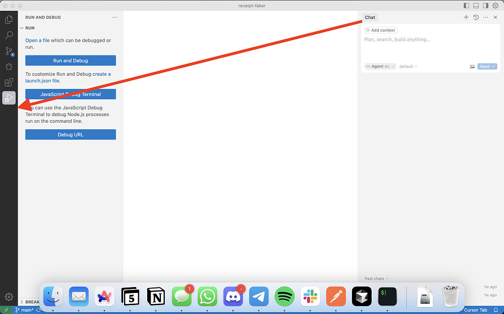 Cannot move agent chat pane to primary sidebar - Bug Reports - Cursor - Community Forum