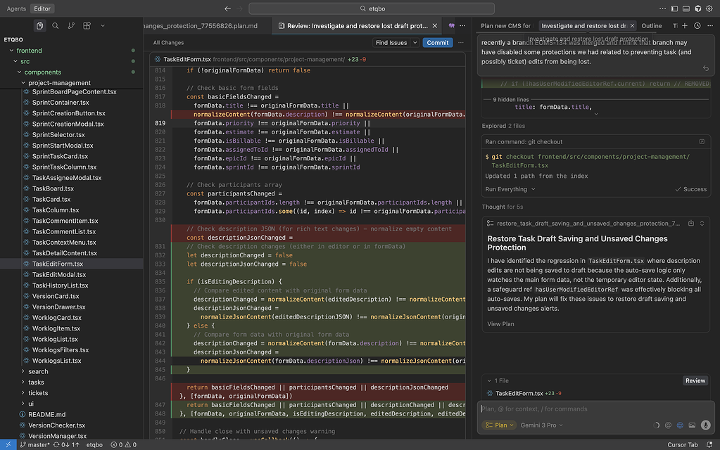 System is making changes in Plan mode - Bug Reports - Cursor - Community Forum