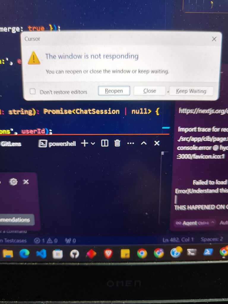 Cursor is slow and keeps hanging - Bug Reports - Cursor - Community Forum