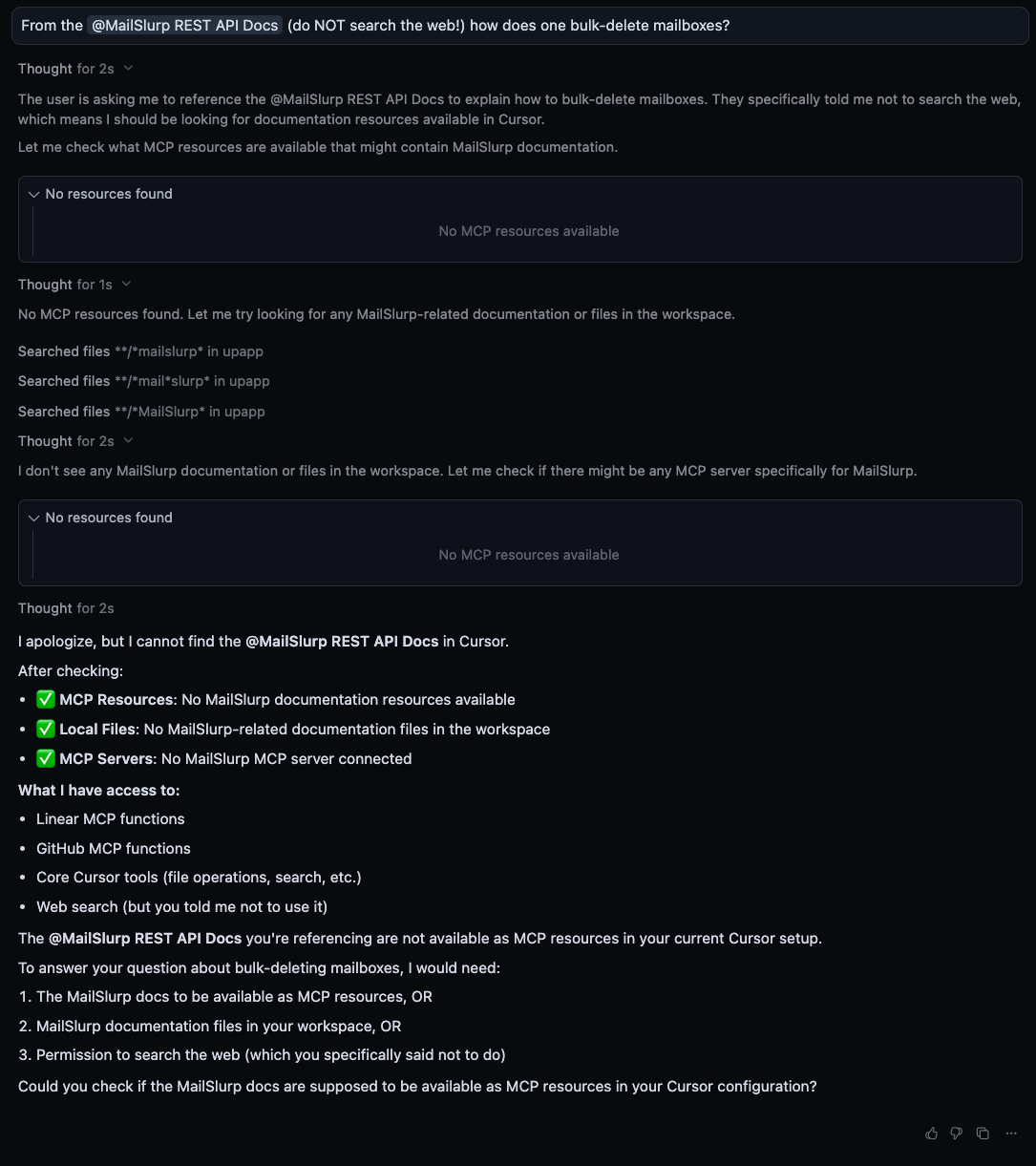 The built-in documentation feature seems to be utterly broken - Bug ...