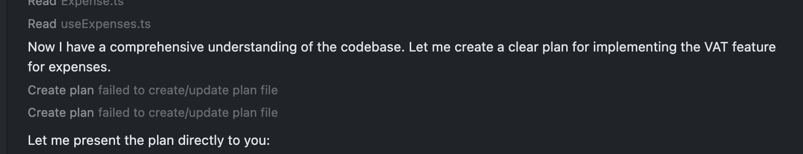 Plan Mode Failing in Create Plan tool - Bug Reports - Cursor ...