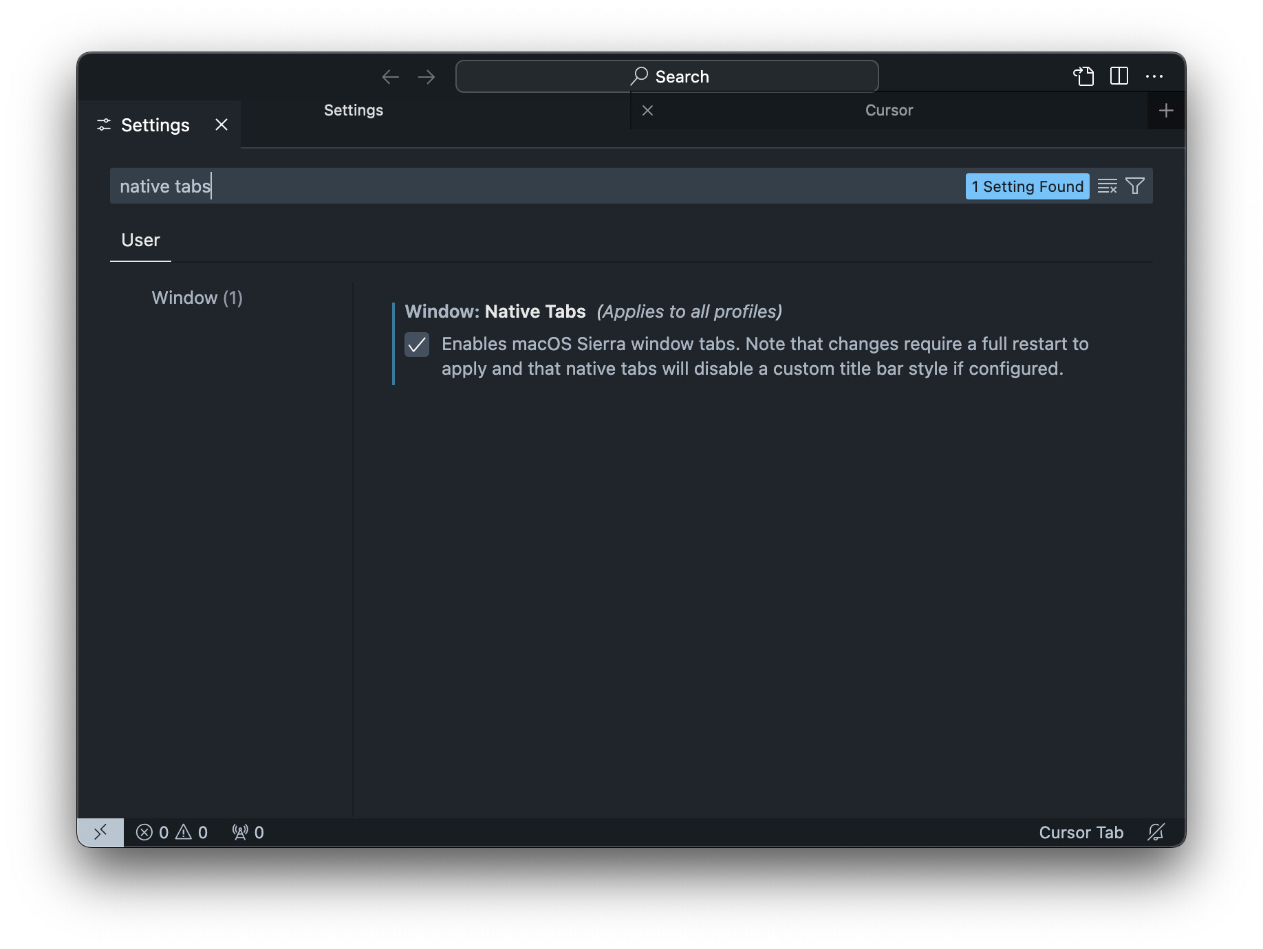 Native Tabs Breaking Window Management UI in 0.48.1 (Duplicate) - Bug ...