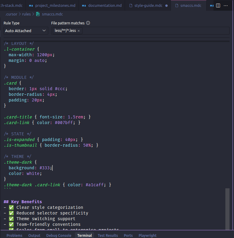 Cursor rules mdc view truncated at the bottom - Bug Reports - Cursor - Community Forum