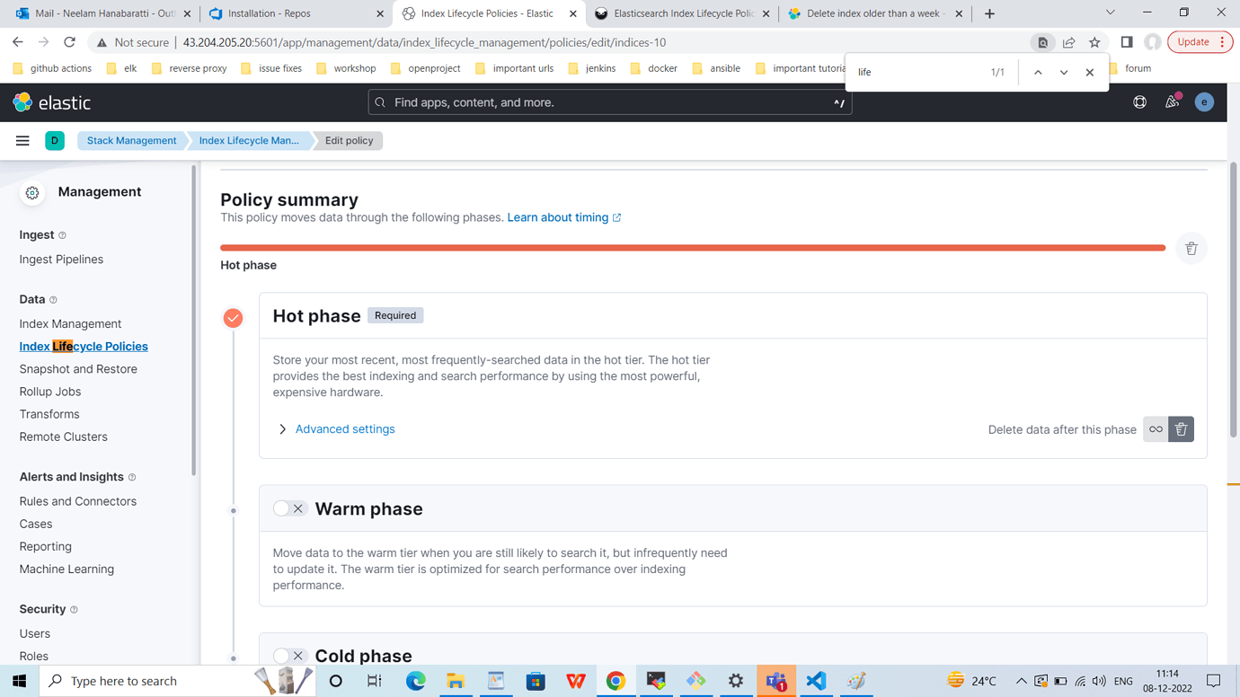 Delete index older than a week - Elasticsearch - Discuss the Elastic Stack