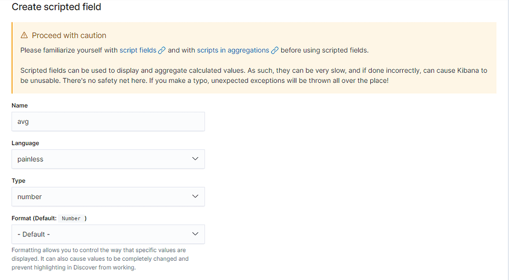 Create scripted field - Kibana - Discuss the Elastic Stack