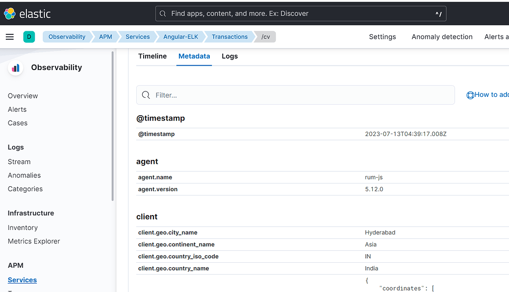 Angular integration with Elastic APM - APM - Discuss the Elastic Stack
