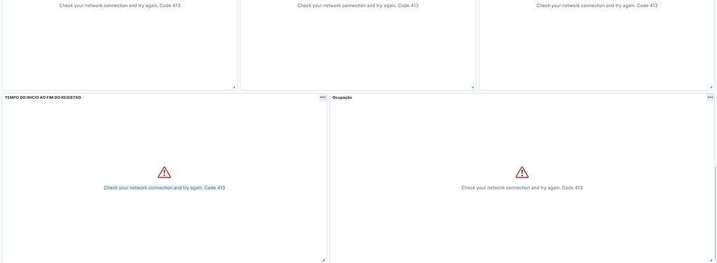 Check Your Network Connection And Try Again Code 413 Elasticsearch Discuss The Elastic Stack