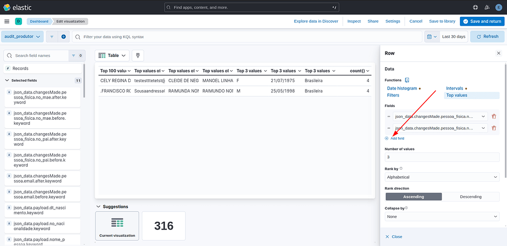 Problems with Adding Field in Kibana - Elasticsearch - Discuss the Elastic Stack