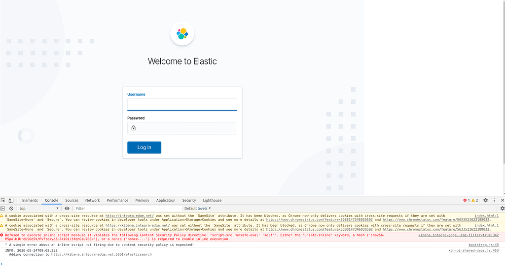 CSP errors when using an Kibana iframe - Kibana - Discuss the Elastic Stack