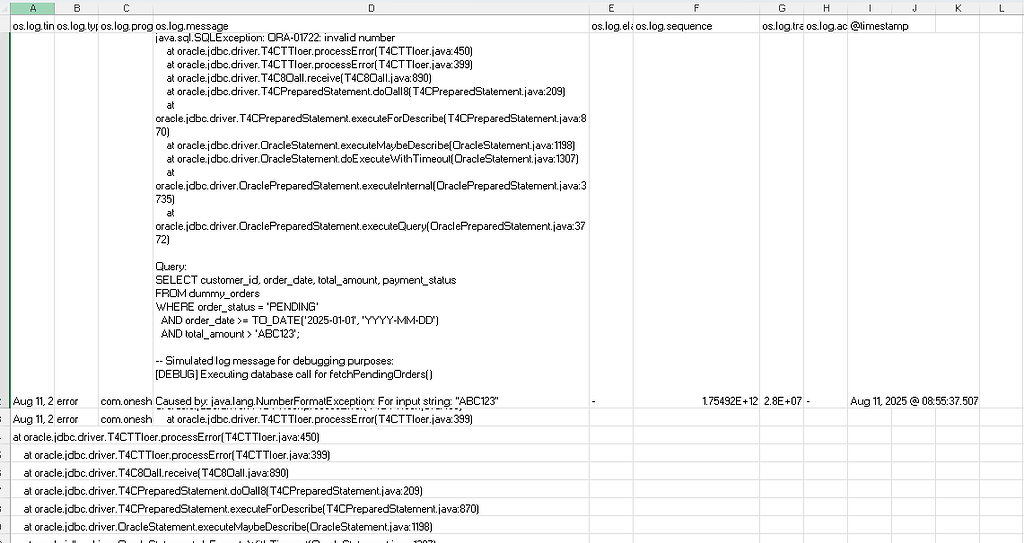 Kibana CSV Export – Large Stacktraces Splitting into Multiple Records - Kibana - Discuss the ...