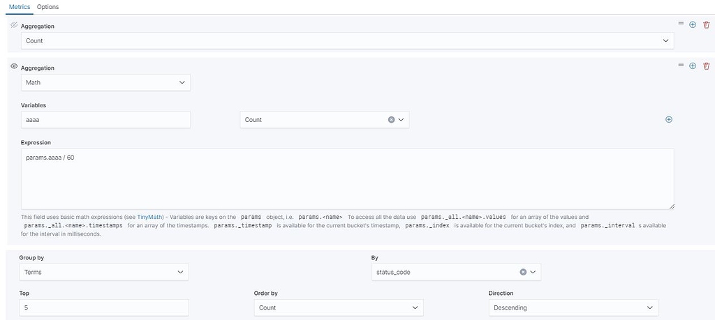 Get the maximum and average values after Count - Kibana - Discuss the Elastic Stack
