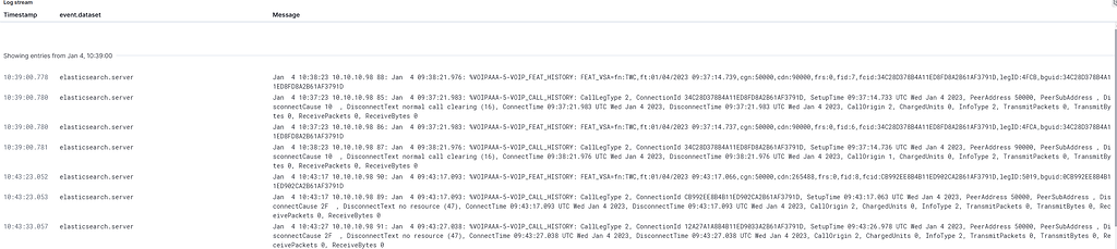 Field from logs - Elasticsearch - Discuss the Elastic Stack