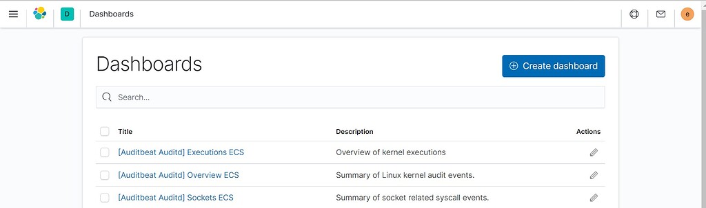 Auditbeat dashboard in kibana shows empty results - Beats - Discuss the Elastic Stack