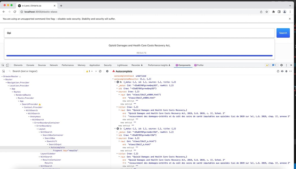 Elasticsearch connector react-search ui - Elastic Search - Discuss the Elastic Stack