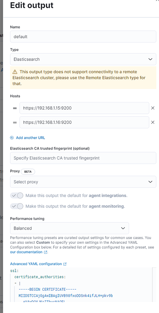 X509 Certificate Signed By Unknown Authority Fleet Set Up Encryption Key In Kibana Fleet