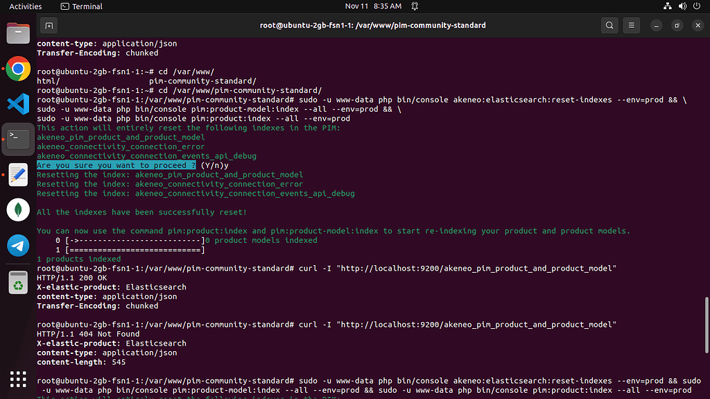 I create a model in Elasticsearch after some time later my Elasticsearch model does not found ...