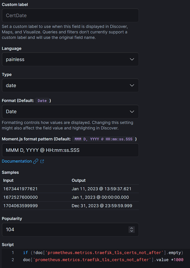 Kibana problem visualize scripted fields - Kibana - Discuss the Elastic Stack
