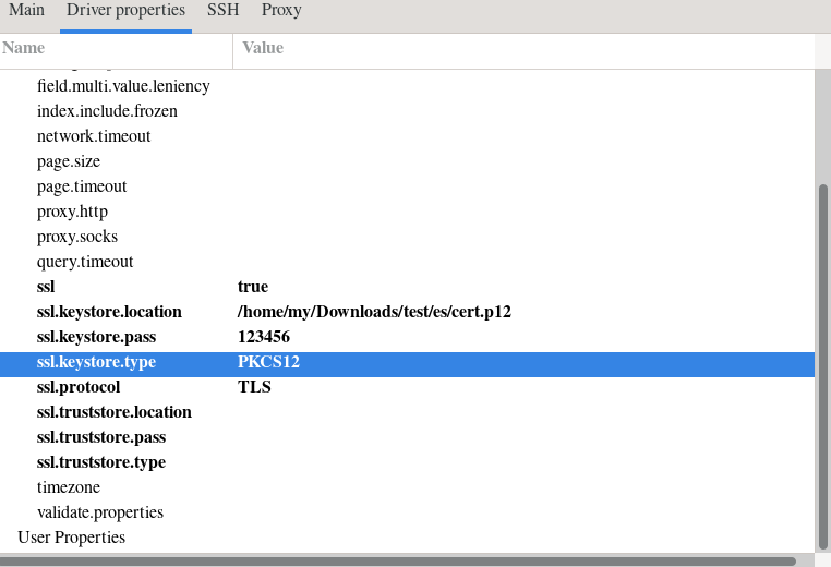 Invalid Ssl Cert Error When Connecting To Elasticsearch Using Dbeaver Elasticsearch Discuss
