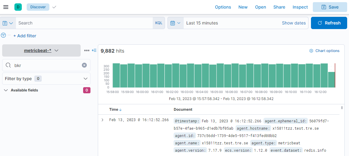 Kibana Does Not Recognize The Timestamp Field As A Time Filter Kibana Discuss The Elastic Stack