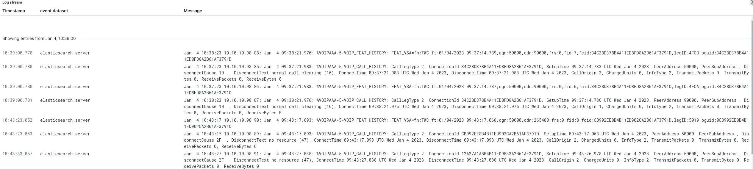 Field from logs - Elasticsearch - Discuss the Elastic Stack