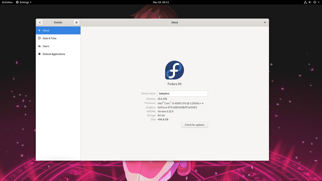 Can we get Silverblue branding on Settings? - Fedora Discussion