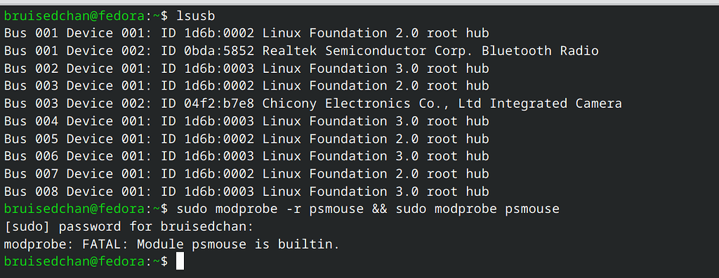Keyboard and mouse not detected in BIOS and in KDE on USB-A port after ...