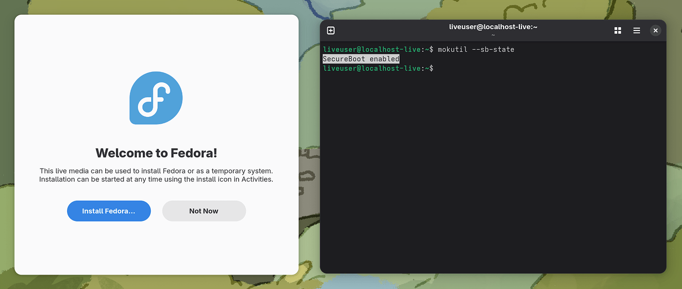 Fedora 42 Disables Secure Boot After Upgrade and on New Installations - Claiming That The System ...