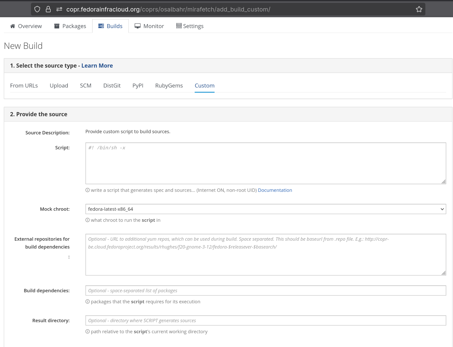 Tito: ERROR: Please run 'dnf builddep mirafetch.spec' as root - Fedora ...