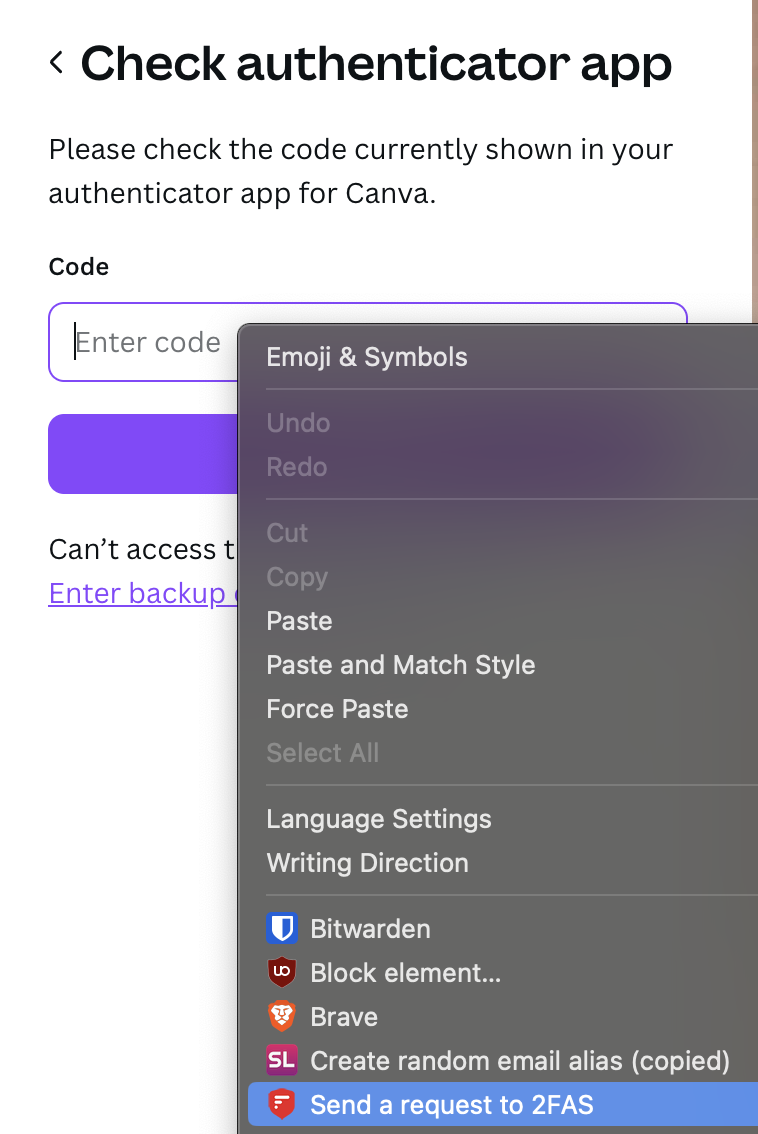 Bitwarden Authenticator Autofill Browser Extension for TOTP ...
