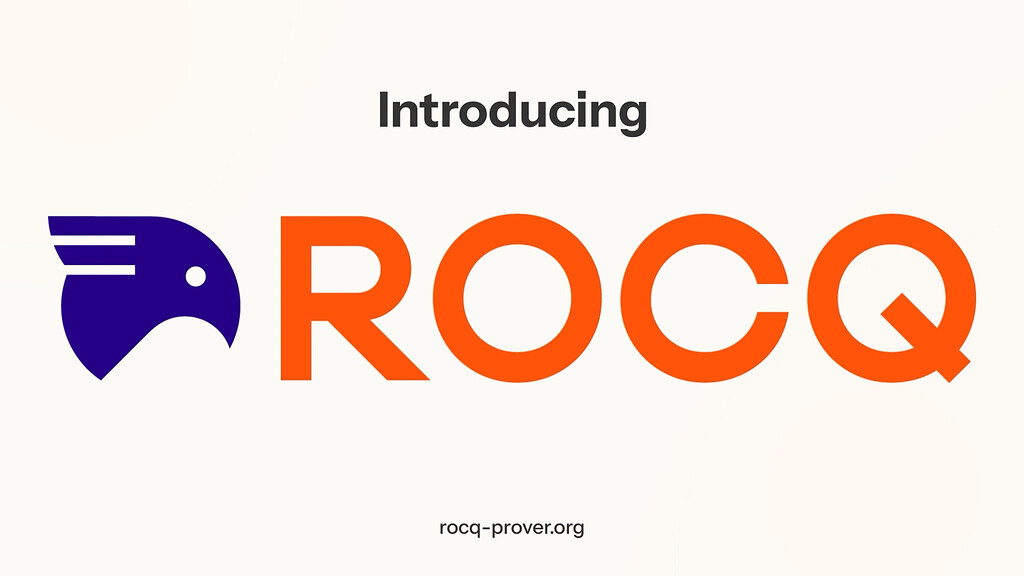 The Rocq Prover - New identity and website - Announcements - Rocq Prover