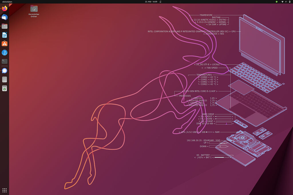 [RESPONDED] Conky Desktop Widget - Linux - Framework Community
