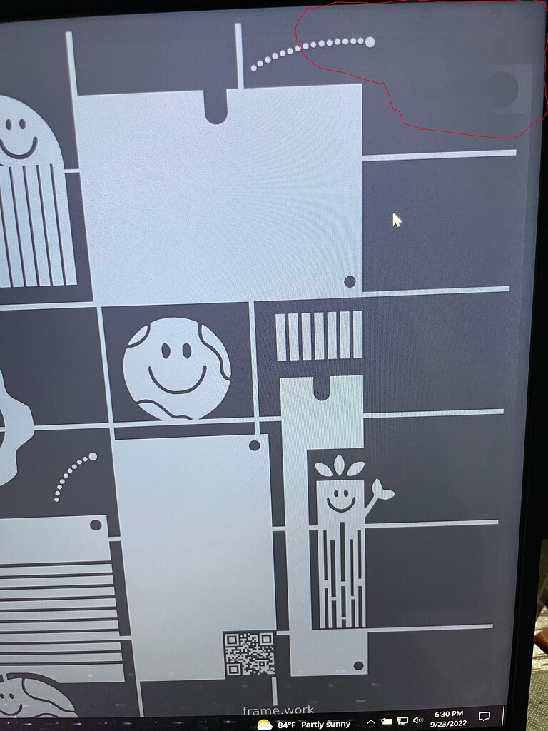 I have a display issue. Ghosting of closed apps on display - Community ...