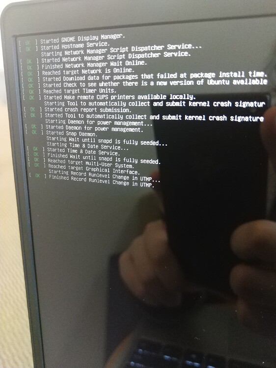 Solved Ubuntu Wont Boot Hangs When Displaying Logs Linux Framework Community