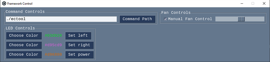 Framework Embedded Controller GUI I Made - Creators & Developers ...