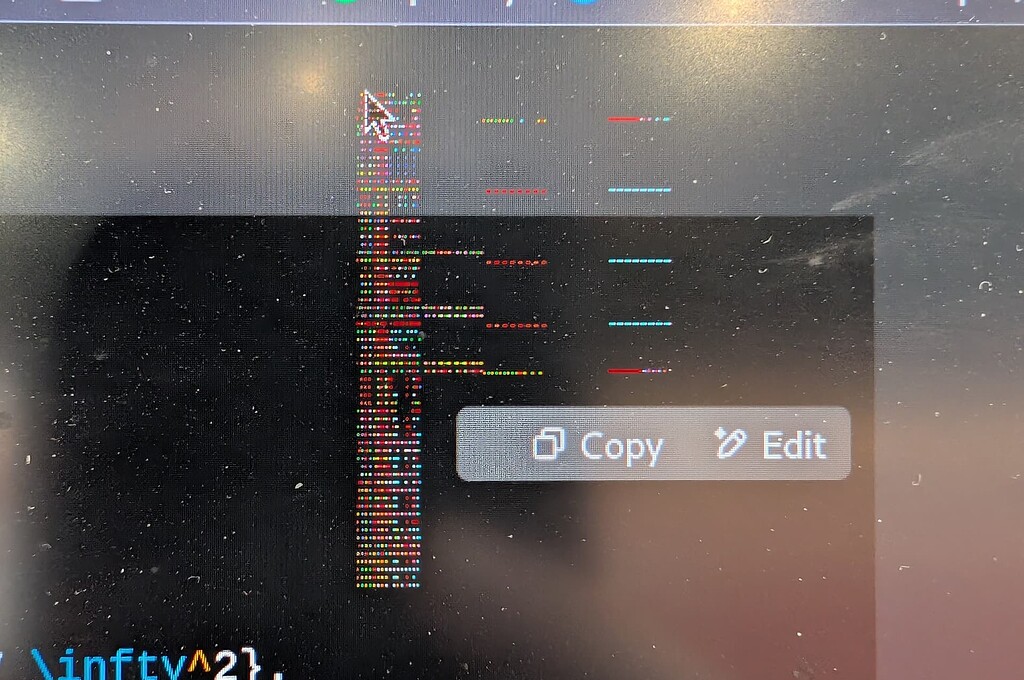 Weird artifacts appearing time to time and sleeping issues - Linux - Framework Community