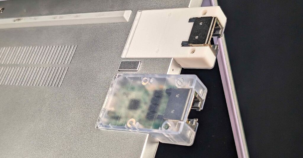 Transparent Orange Expansion Card 3D Print - Expansion Card - Framework ...