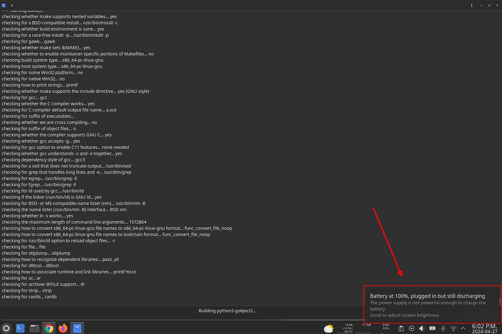 Framework 13 AMD original power adapter is insufficient - Linux - Framework Community