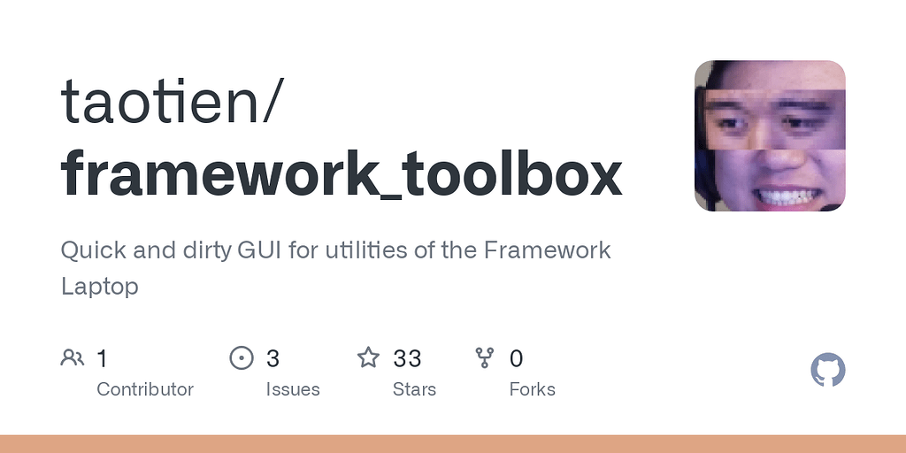 GUI for ectool, backlight, etc - Linux - Framework Community