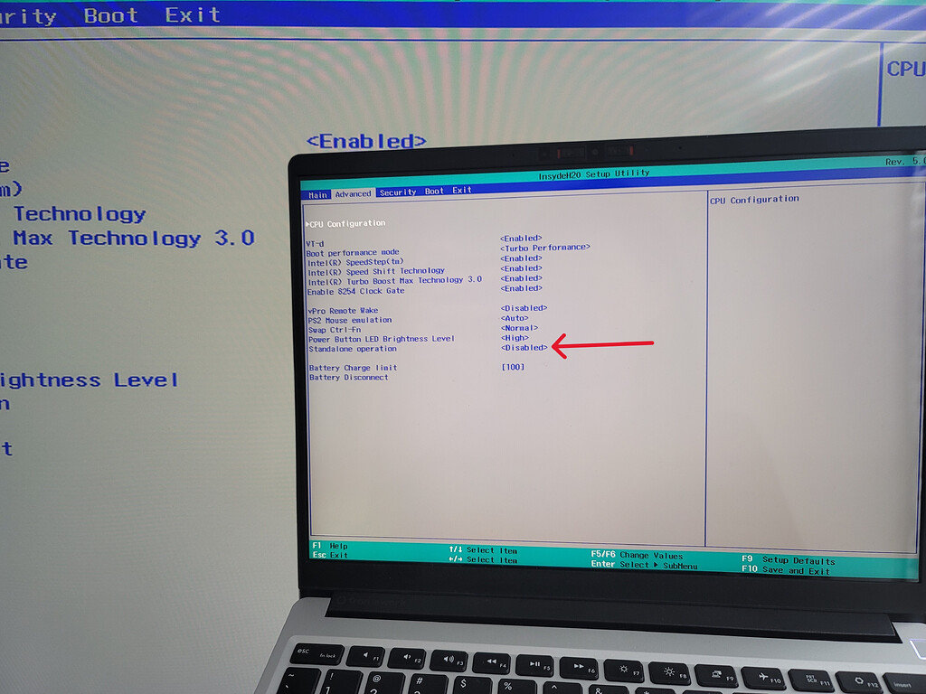 12th Gen 3.08 BIOS Enabled Pre-boot External Display Output - Framework ...