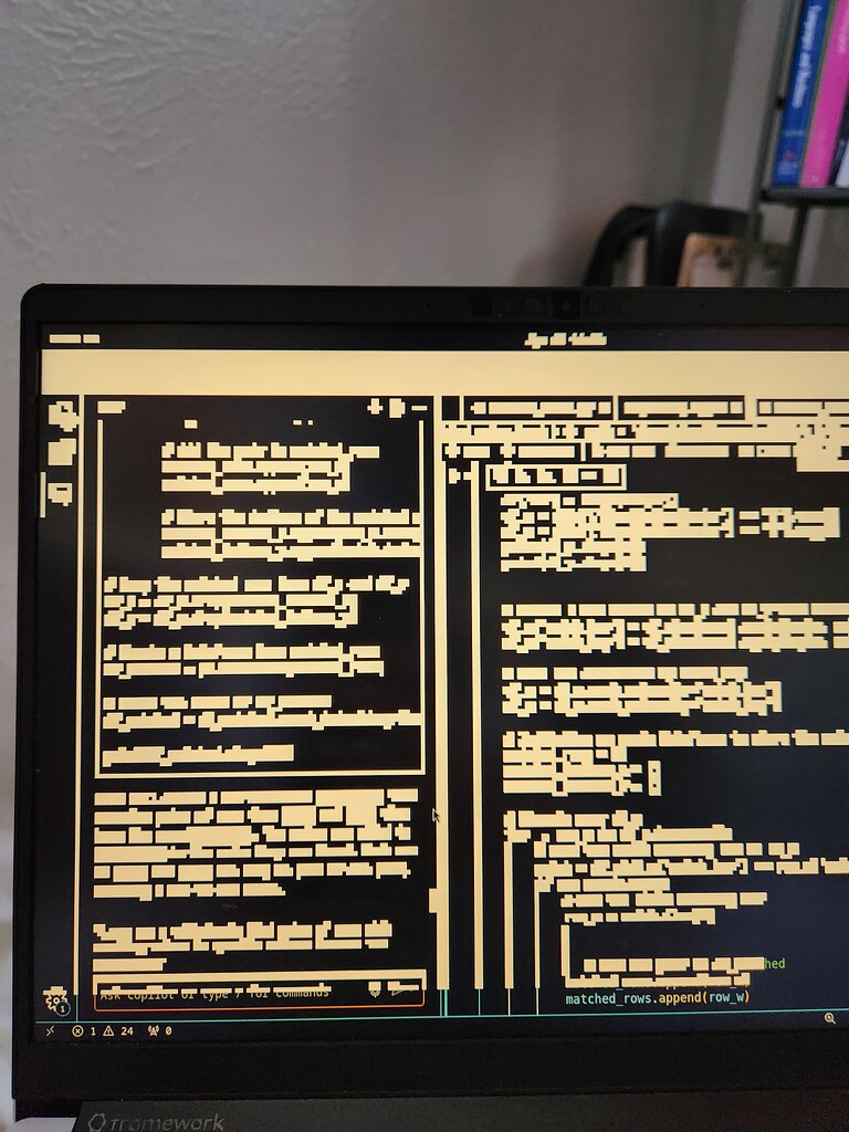 [RESPONDED] My Screen Glitches - Linux - Framework Community