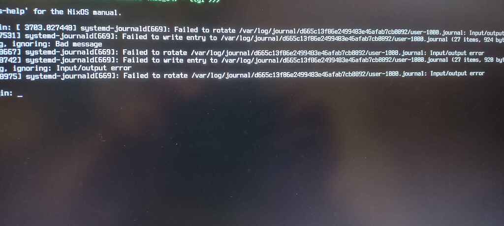 FW16 NixOS Freezing crashing from SSD turning off? - Linux - Framework Community