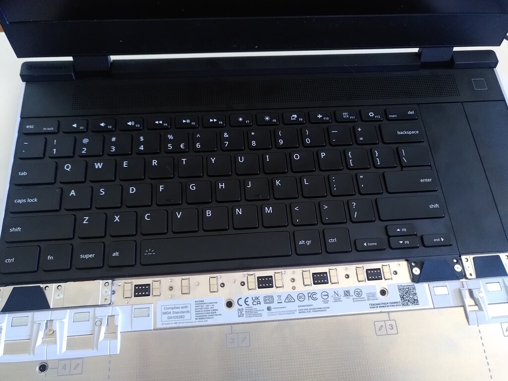 Keyboard Framework 16 - Only few keys working - Community Support ...