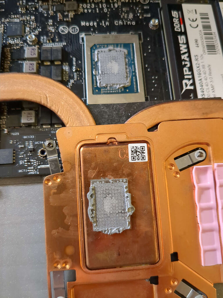 Should the PCM Thermal Pad Look like this? - Framework Laptop 16 ...